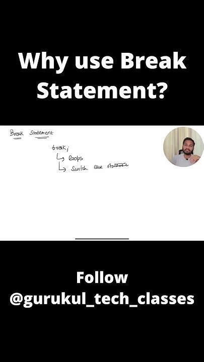 Break Statement Breakstatement Shorts Cprogramming Youtube