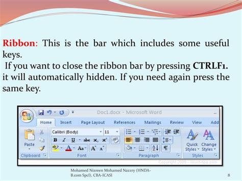 Introduction Ms Word For Ppt