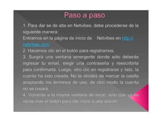TUTORIAL DE NETVIBES PPTX
