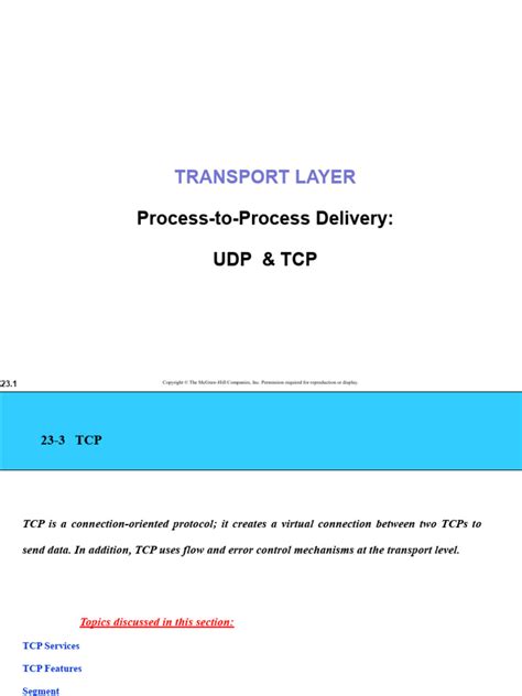 Tcp Frame Format Error Control And Flow Control Pdf Transmission