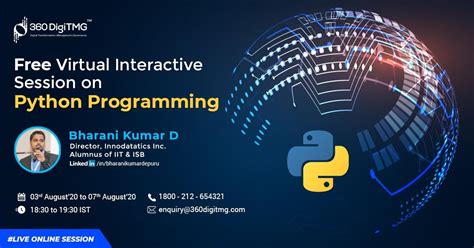 360digitmg Pythonprogramming Free Bestinclasstraining