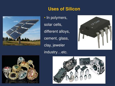 Ppt The Occurrence Preparation And Uses Of Silicon And Its