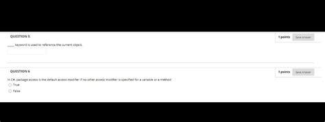 Solved Questions 1 Points Save Answer Keyword Is Used To