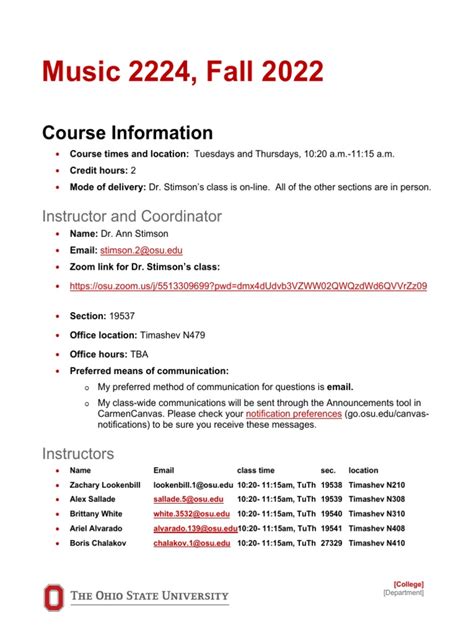 2224 Syllabus 22 In Person Pdf Academic Dishonesty Sexual Harassment