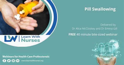 Pill Swallowing | Learn With Nurses