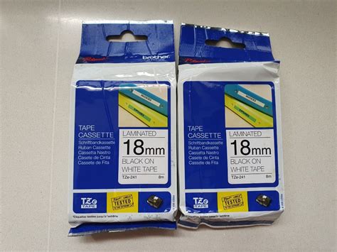 Brother Mm Laminated Tape Cassette Computers Tech Printers Scanners Copiers On Carousell