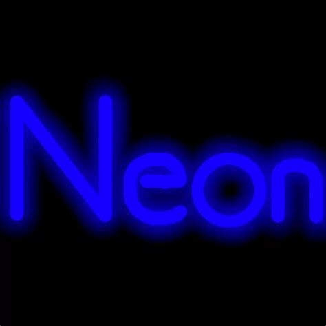 Blue Neon Gui Minecraft Texture Pack