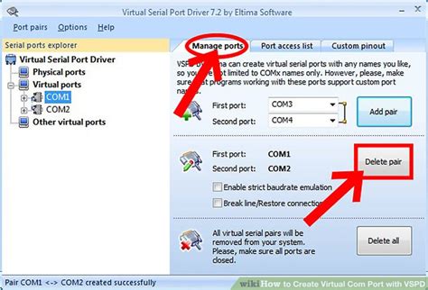 How To Create Virtual Port With VSPD Steps With Pictures