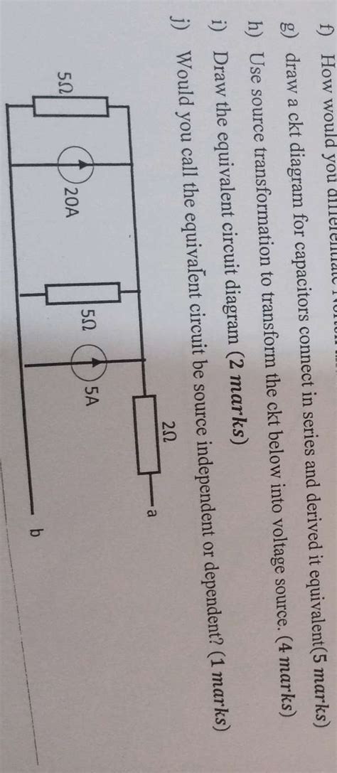G Draw A Ckt Diagram For Capacitors Studyx G Draw A Ckt Diagram For Capacitors Studyx