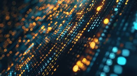 Abstract Binary Code Background Generative Ai Stock Image Image Of Security Abstract 322796609