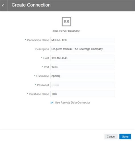 Oac Remote Data Gateway Connecting To Ms Sql Server Brovanture