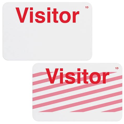 Visitor Badges Custom Visitor Passes