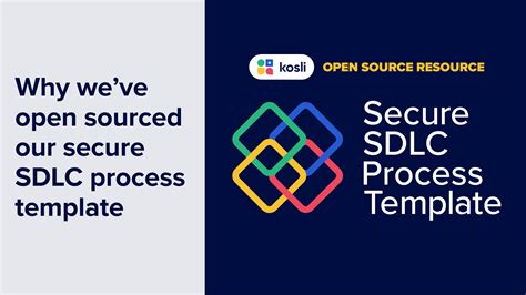 Why Weve Open Sourced Our Secure Sdlc Process Template Kosli