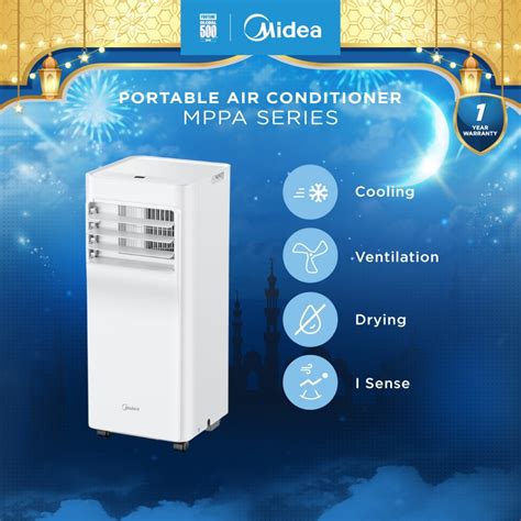 Midea Mppa 08crn7 Mppa 10crn7 Portable Air Conditioner Aircond