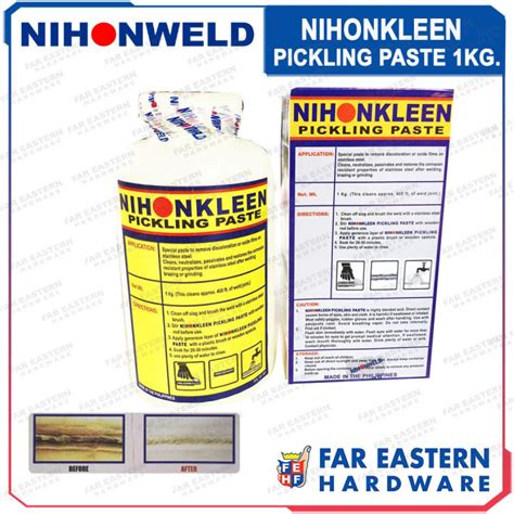 Nihonweld Nihonkleen Pickling Paste 1 Kg Lazada Ph