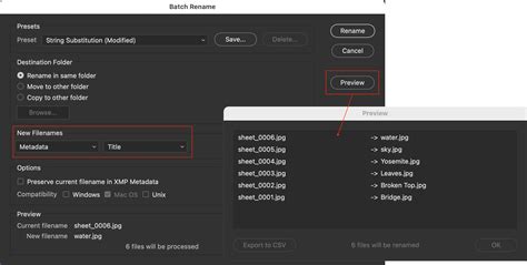 Solved: how to save contactsheet with the same name as per... - Adobe Support Community - 12971194