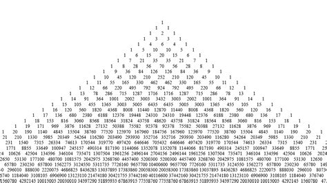帕斯卡三角形（pascals Triangle） 知乎