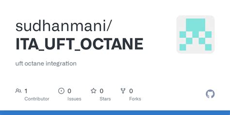 Github Sudhanmani Ita Uft Octane Uft Octane Integration