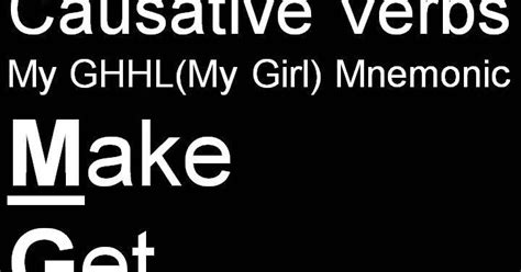 Life Coach Pen List Of Causative Sentences Verbs In English With Examples