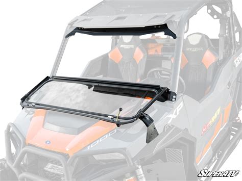 Polaris General 1000 Flip Down Glass Windshield