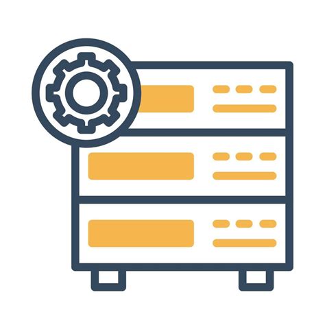 server configuration vector icon that can easily modify or edit 9678915
