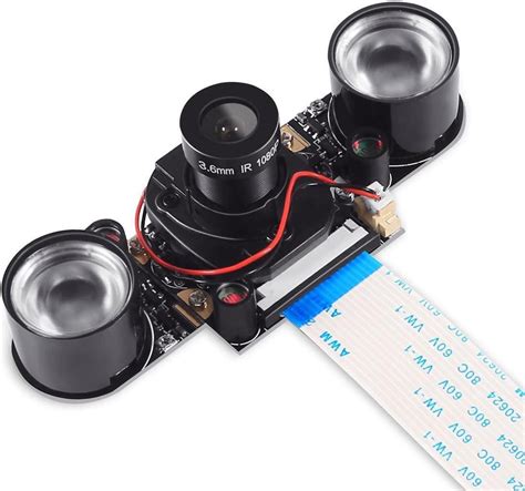 Raspberry Pi 4 Camera Module Automatic Ir Cut Sensor Day Night Vision Video Webcam Hd 5mp 1080p