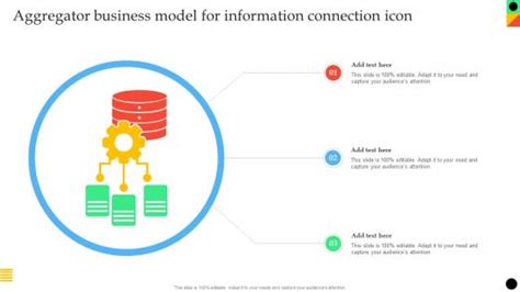 Information Connection Icon Powerpoint Presentation And Slides Slideteam