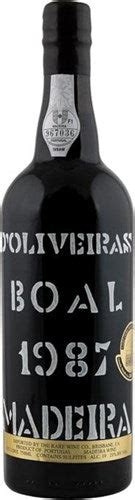 Doliveira Bual Madeira 1987 750ml