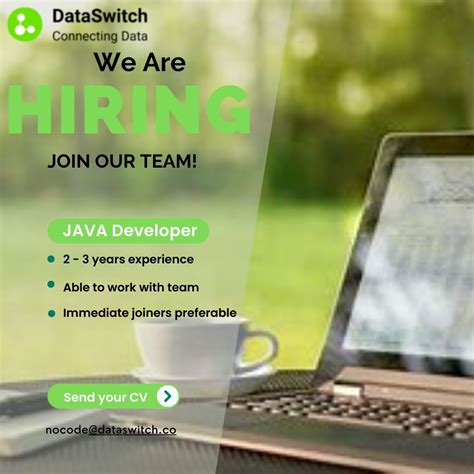 Shuhanthi Vignesh On Linkedin Javadeveloper Javadeveloper Career Hiring Jobs Dataswitch