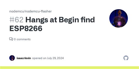 Hangs At Begin Find Esp8266 · Issue 62 · Nodemcunodemcu Flasher · Github