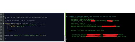 nginx restrict admin area on wordpress but allow wp admin admin ajax