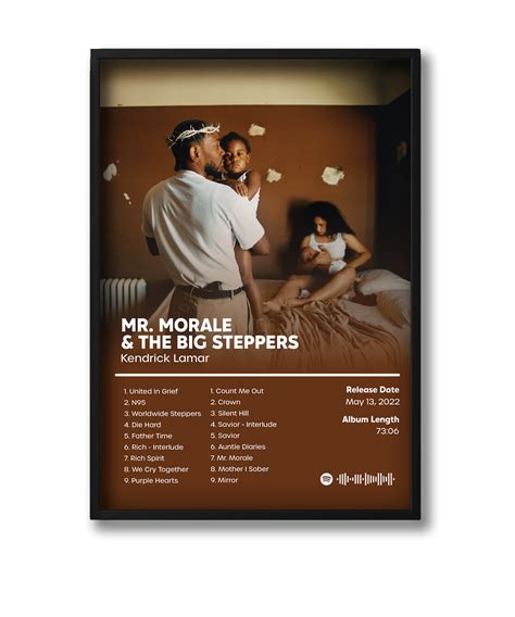 Kendick Lamar Mr Morale And The Big Steppers Poster Posterworld
