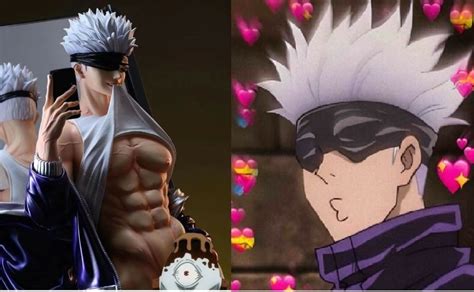 Jujutsu Kaisen Una Figure Erotica Di Gojo Satoru Sfoggia Il Suo Corpo Scolpito Dall Energia