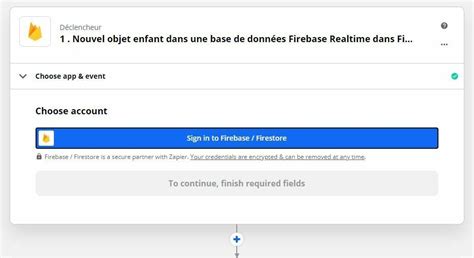 Zapier Could Not Connect To Your Account With Sign In To Firebase