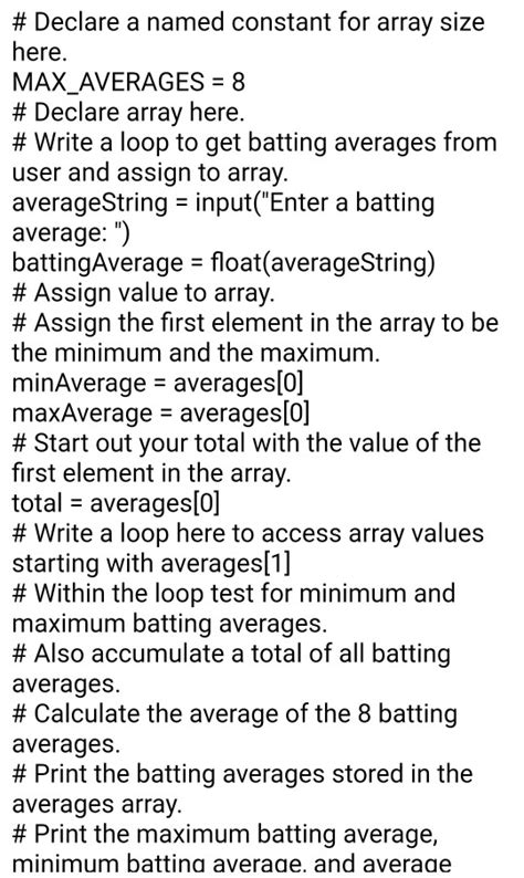 Solved Unit 6 List Basics In Python Summary In This Lab