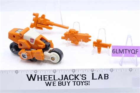 Afterburner Computron Complete 1987 Vintage Hasbro G1 Transformers Action Figure Wheeljacks Lab