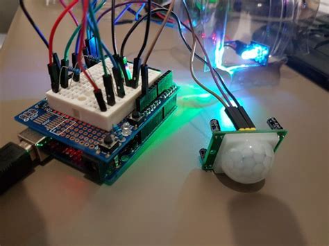 Interactive Flower Pot Arduino Motion Activated Rgb Led Arduino