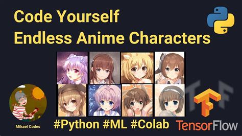 Creating Endless Anime Faces With Python Stylegan2 Colab Youtube