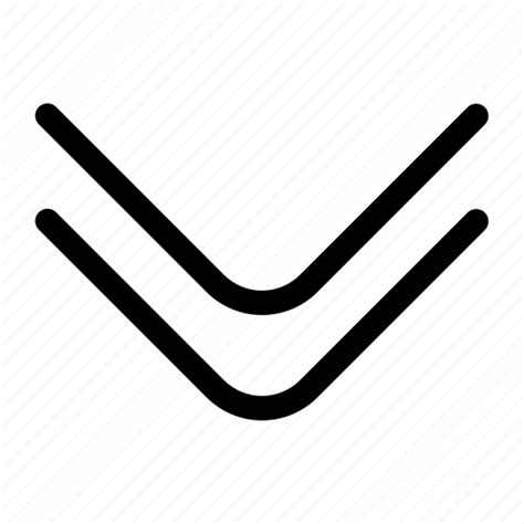 Down Arrow Direction Right Navigation Arrows Download Icon