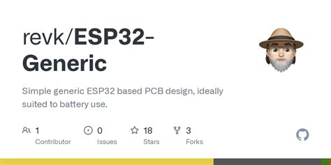 GitHub Revk ESP Generic Simple Generic ESP Based PCB Design Ideally Suited To Battery Use
