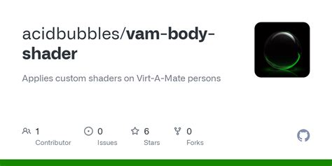 GitHub Acidbubbles Vam Body Shader Applies Custom Shaders On Virt A Mate Persons