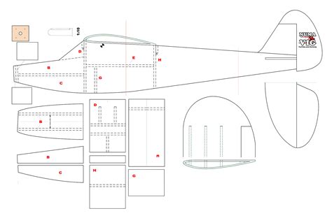 Piper Pa 18 Super Cub Rc Plane Balsa Laser Cut Dxf Files And Foam Free