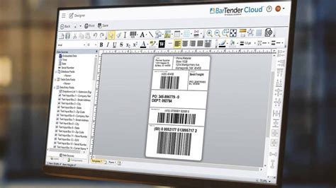 seagull scientific launches bartender cloud designer labels and labeling