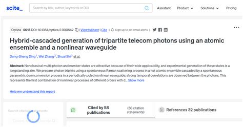 Hybrid Cascaded Generation Of Tripartite Telecom Photons Using An