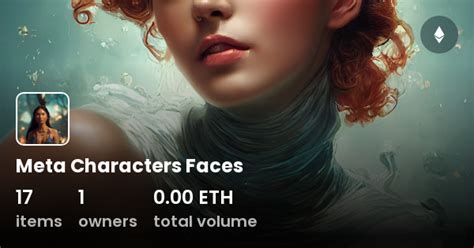 meta characters faces collection opensea