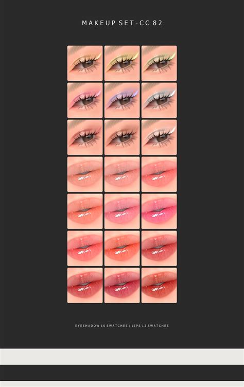 Goppols Me Gpme Gold Makeup Set Cc82 Download At Goppolsme