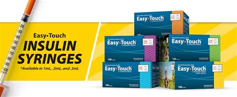 Easy Touch 31 Gauge U 100 Insulin Syringes 31g 03cc 516