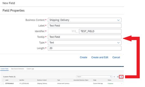 How To Create A Custom Field With Custom Field And Sap Community