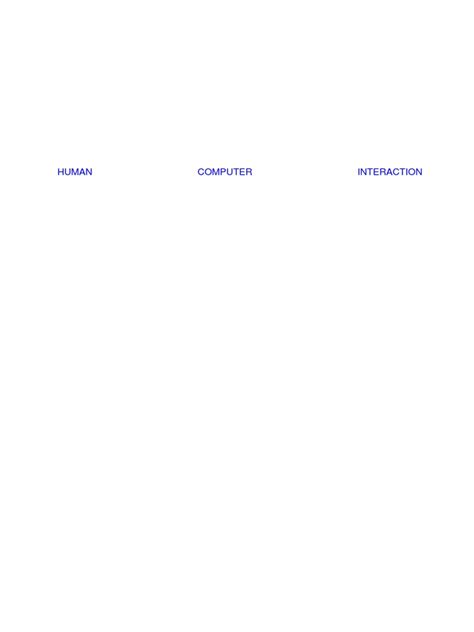 hci notes pdf human computer interaction perception