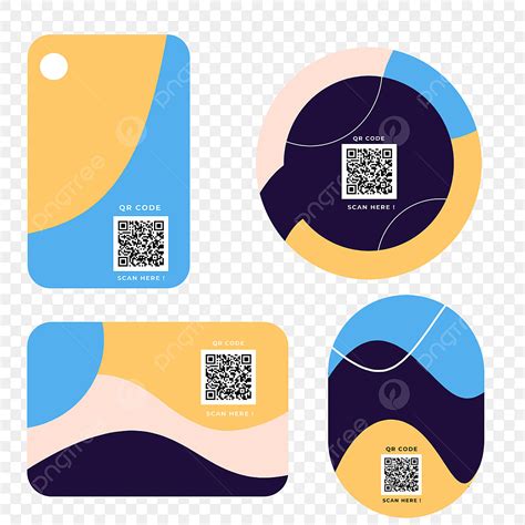 Qr Code Illustration Vector Png Images Qr Code Label 50 Off